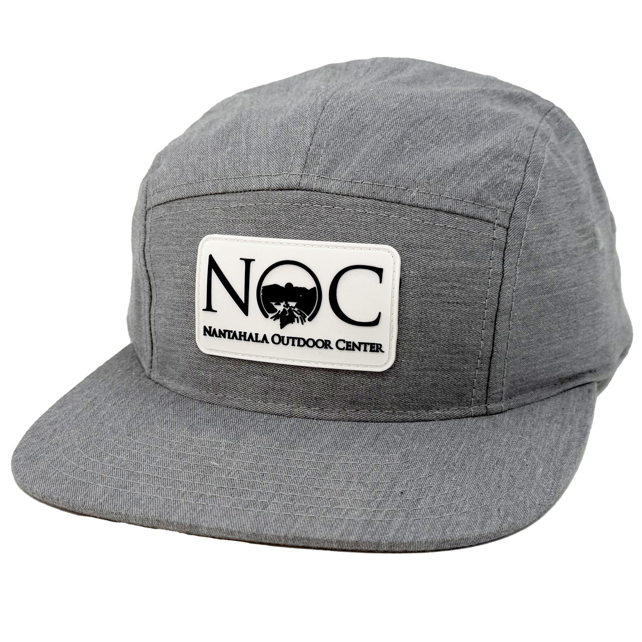 NOC Rubber Patch Hat - Macleay Heather Grey – Nantahala Outdoor Center ...